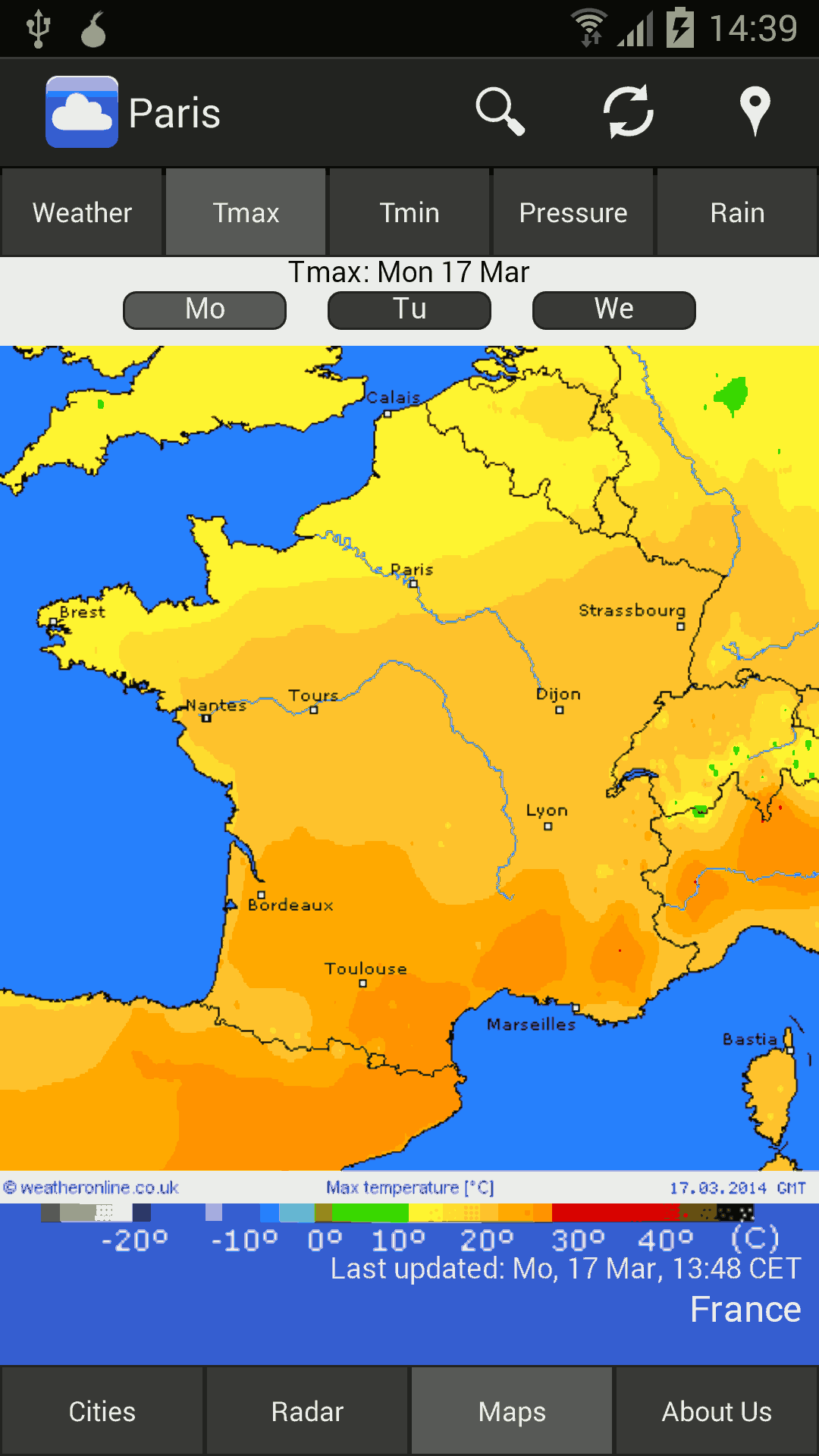 Weather WeatherOnline
